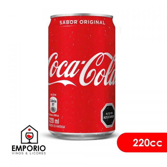 Coca Cola Original Mini Lata 220cc
