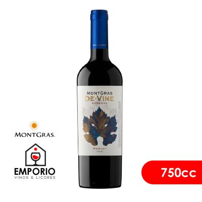 MontGras De-Vine Reserva Merlot 750cc
