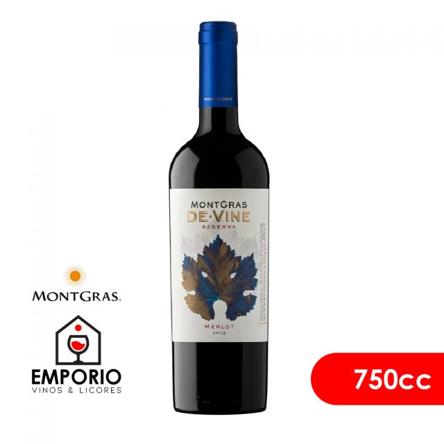 MontGras De-Vine Reserva Merlot 750cc