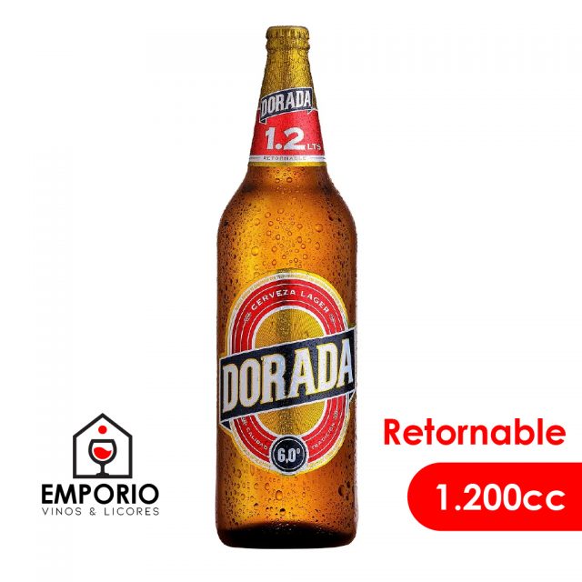 Cerveza Dorada Retornable 1.2