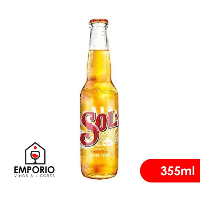 Cerveza Sol 355ml